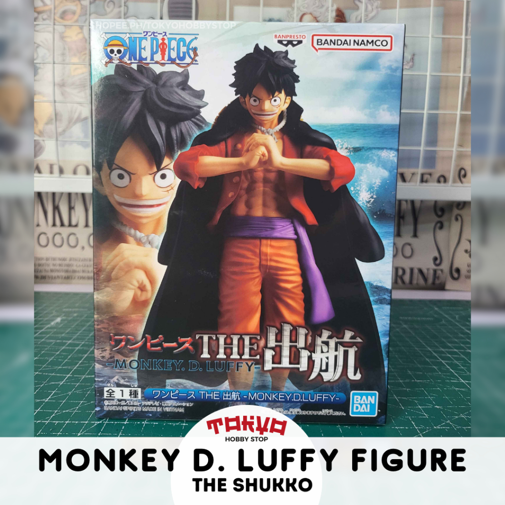 One Piece Figure The Shukko - Monkey D. Luffy | Shopee Philippines
