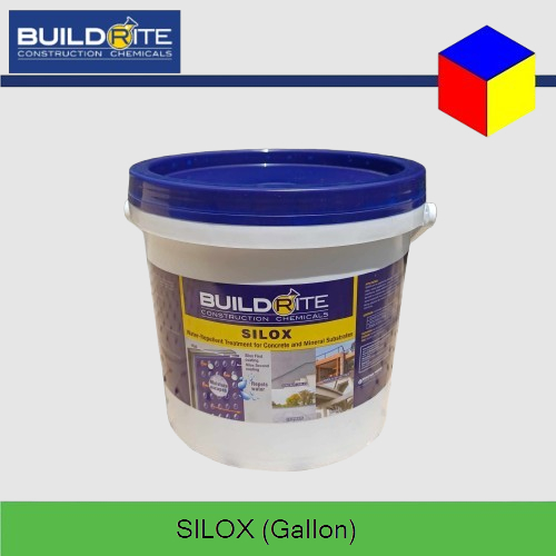 SILOX (Gallon) Water-Repellent Treatment for Concrete and Mineral ...