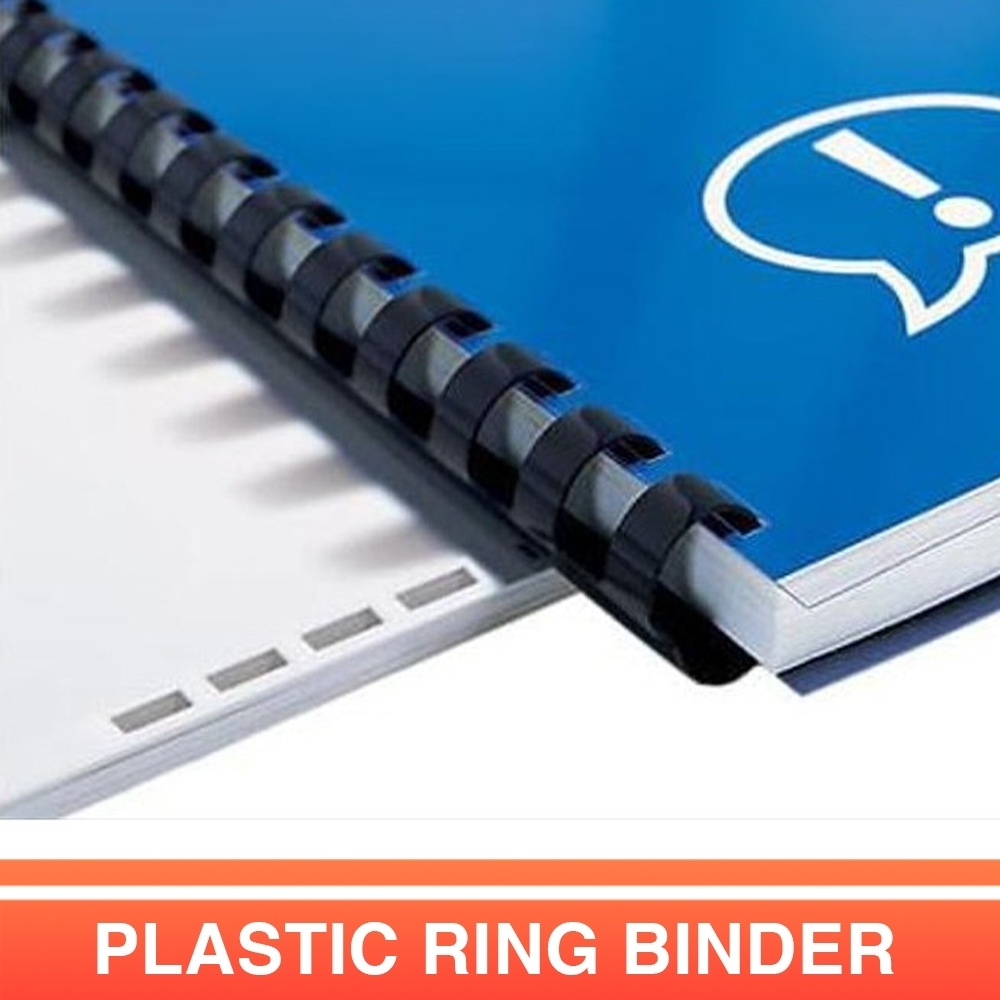 20pcs Plastic Comb Ring Binder A4 Size Plastic 21 Hole PVC Plastic Binding | Shopee Philippines