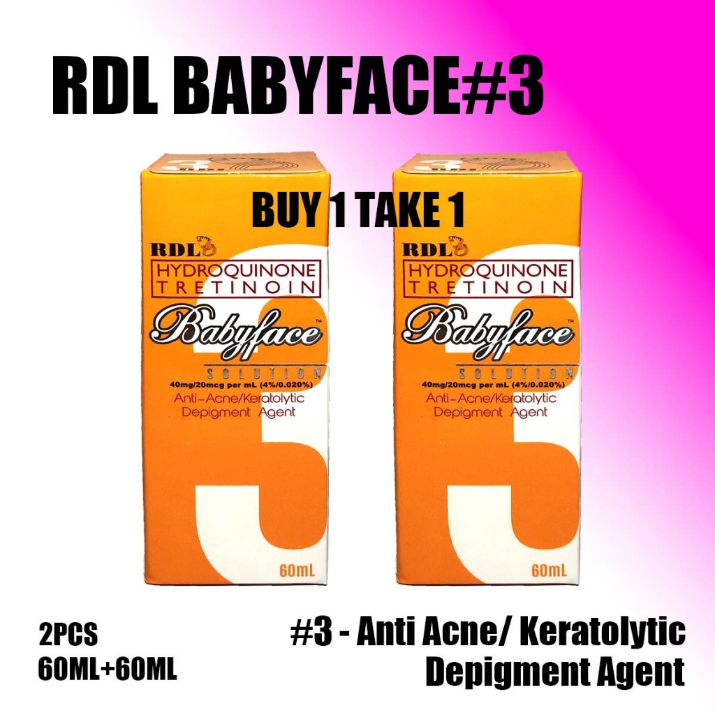 (BUY 1 TAKE 1)RDL # 3 BABY FACE ASTRINGENT SOLUTION CARE 60ML | Shopee ...