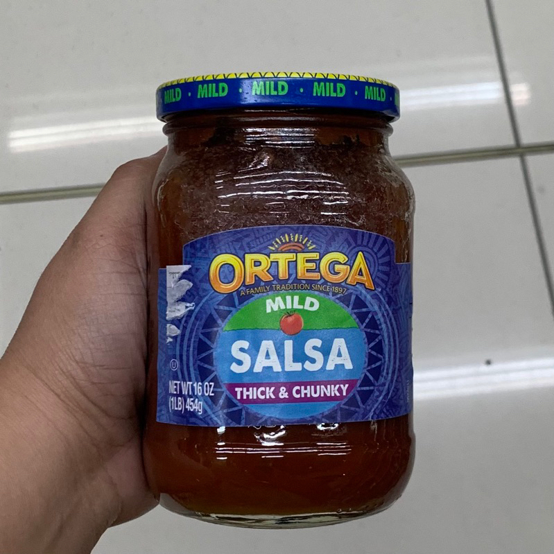 ORTEGA MILD SALSA THICK & CHUNKY 454g | Shopee Philippines