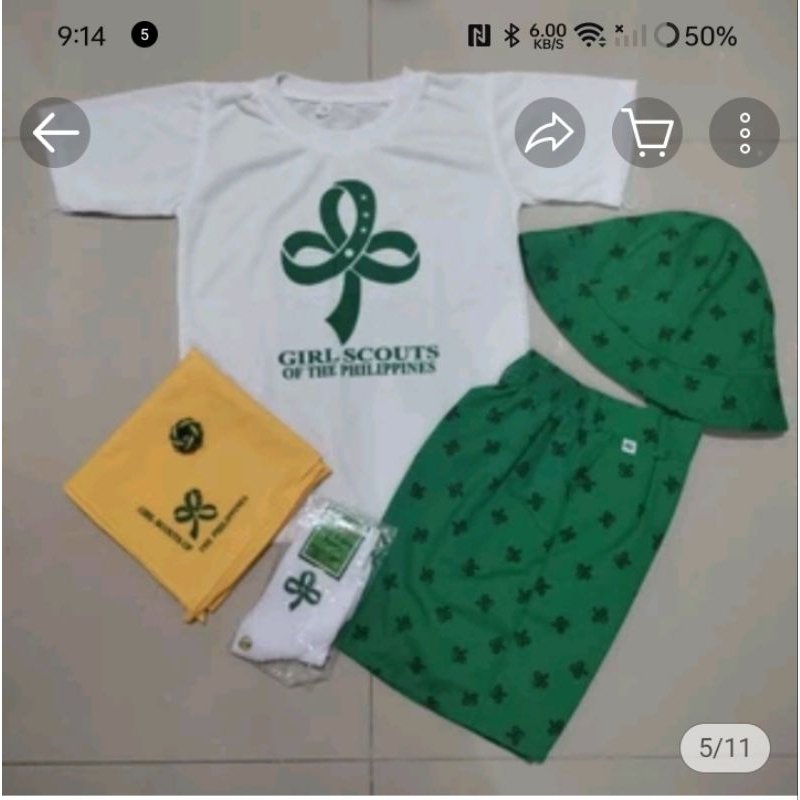 GSP UNIFORM 6 IN 1 SET | Shopee Philippines
