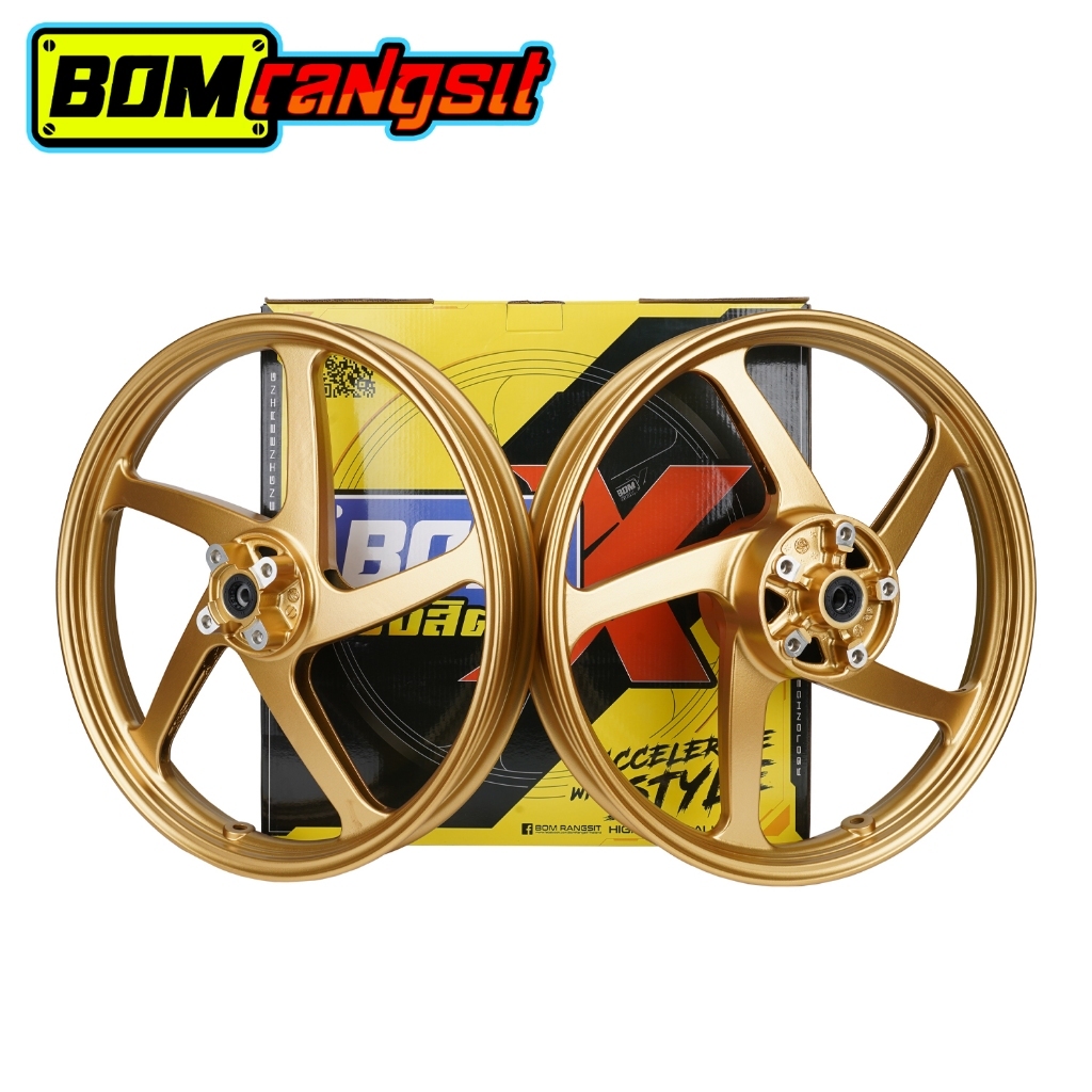 Bom Rangsit BomX Orion Hard Alloy Mags Sniper 150/155/Aerox V1/V2/Click ...