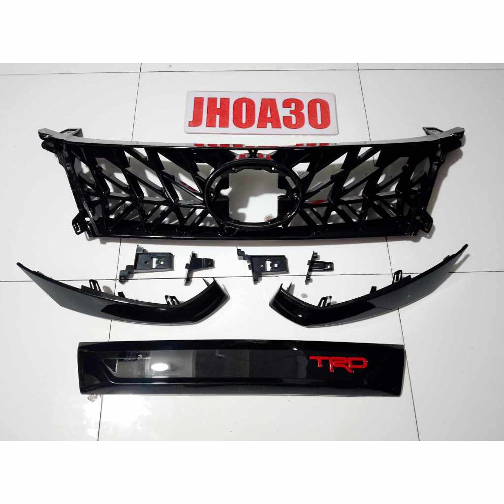 Fortuner Front Grill Lexus Grill with TRD Lower Grill Cover for Toyota ...