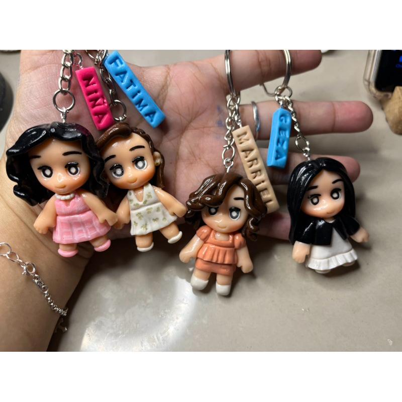 customized/personalized chibi keychains(1.5”) | Shopee Philippines
