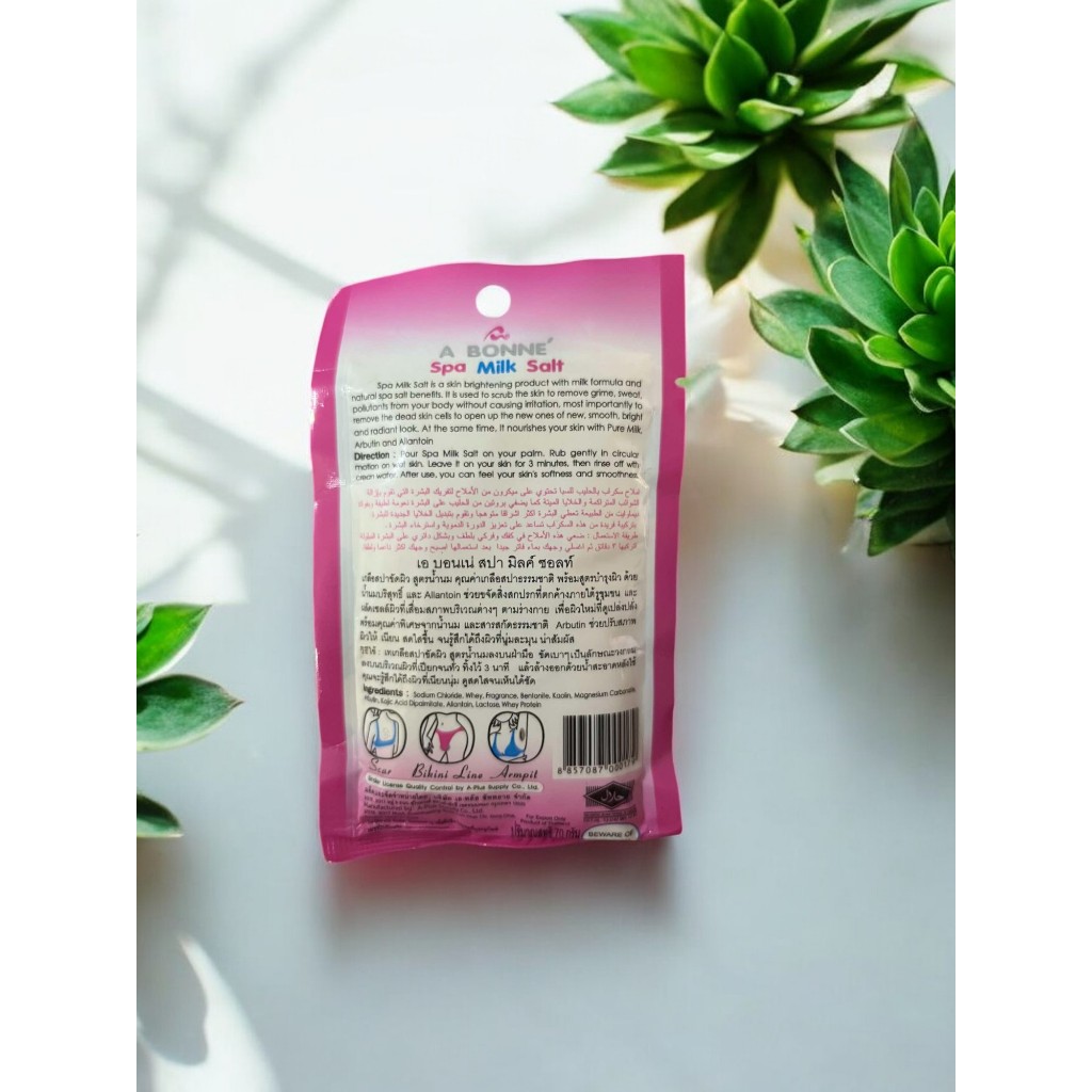 A Bonne Spa Milk Salt 70g | Shopee Philippines
