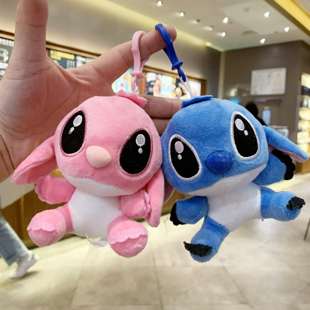 KB11 new arrival keychain cute stitch plush keychain cute design ...