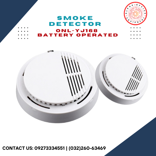 Smoke Alarm, Battery Operated Smoke Detector, Photoelectric Fire Alarm ...