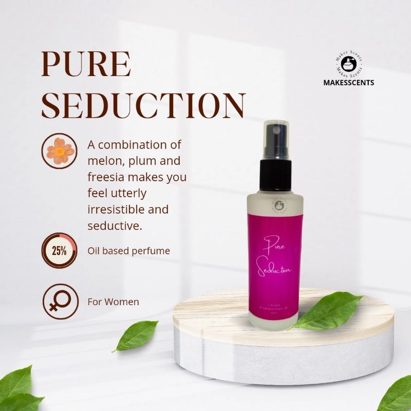 25% Oil Based Inspired Perfume for Women (Pure Seduction) | Shopee ...