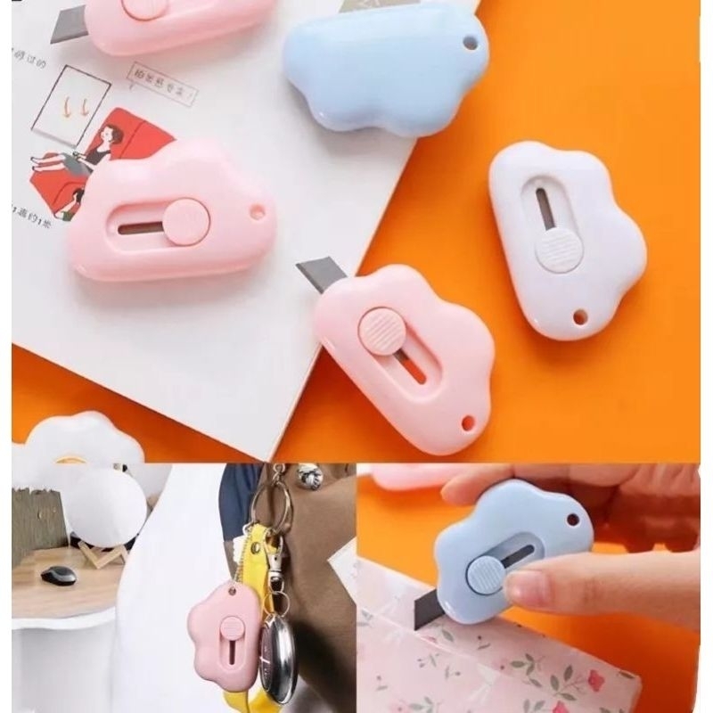 UHome Mini Cute Knife Stationary Office School Cutter | Shopee Philippines