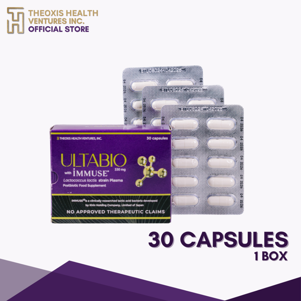 ULTABIO Postbiotic Capsule 1 Box (Contains 30 Capsules) | Shopee ...