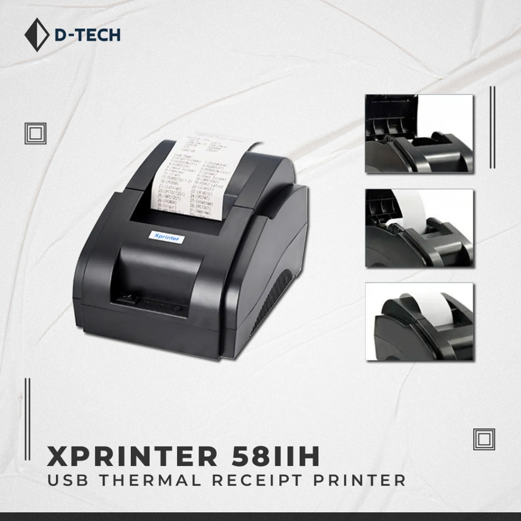 XPRINTER 58IIH USB ONLY 58MM HIGH QUALITY THERMAL PRINTER RECEIPT ...