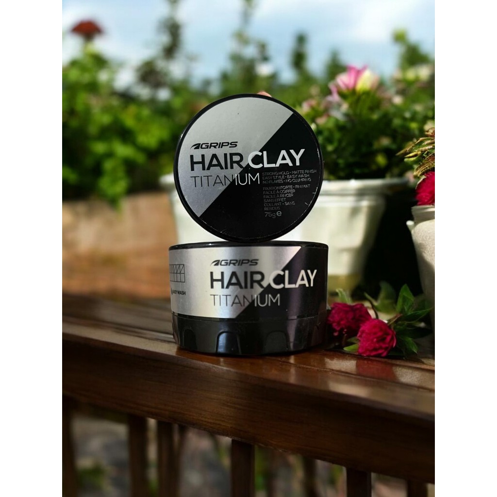 Grips Hair Clay Titanium 75g | Shopee Philippines