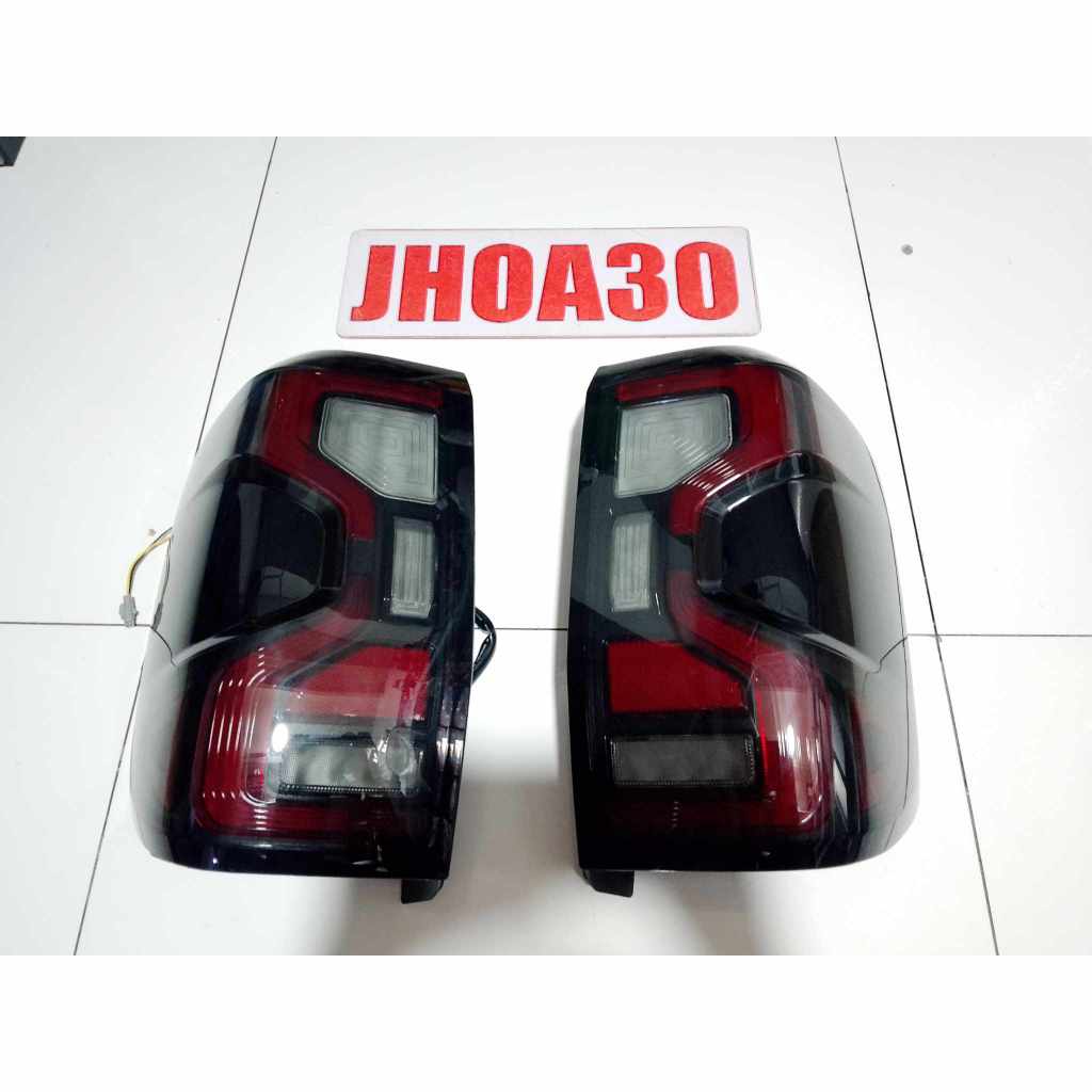 Ranger Raptor Smoked LED Tail Light Tail Lamp Assembly for Ford Ranger ...