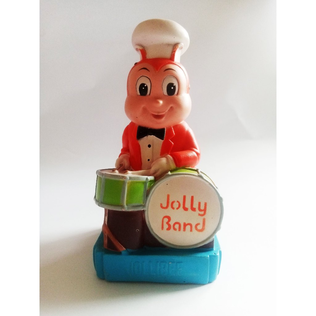 Vintage Jollibee Jolly Band Coin Bank | Shopee Philippines