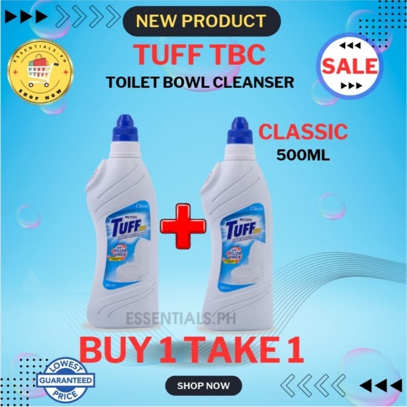 TUFF TBC CLASSIC 500ML BUY 1 TAKE 1 TOILET BOWL CLEANSER | Shopee ...