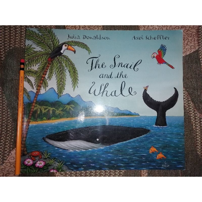 The Snail and the Whale by Julia Donaldson and Axel Scheffler (Large ...
