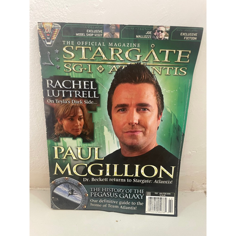 Stargate SG1 Atlantis The Official Magazine Paul McGillion | Shopee Philippines