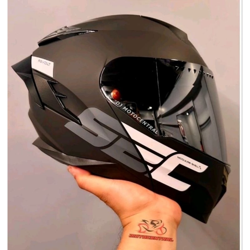 SEC REVOLT Modular helmet | Shopee Philippines