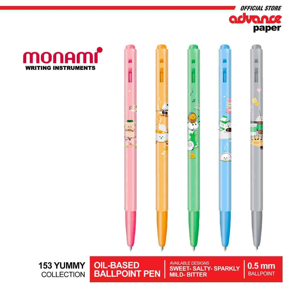 Monami 153 YUMMY Collections Ballpoint Pen | Shopee Philippines