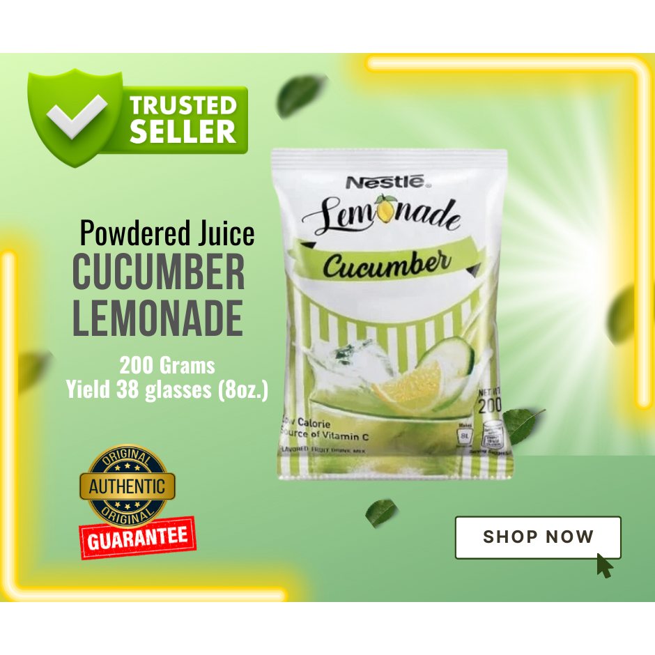 Nestle Cucumber Lemonade | Shopee Philippines
