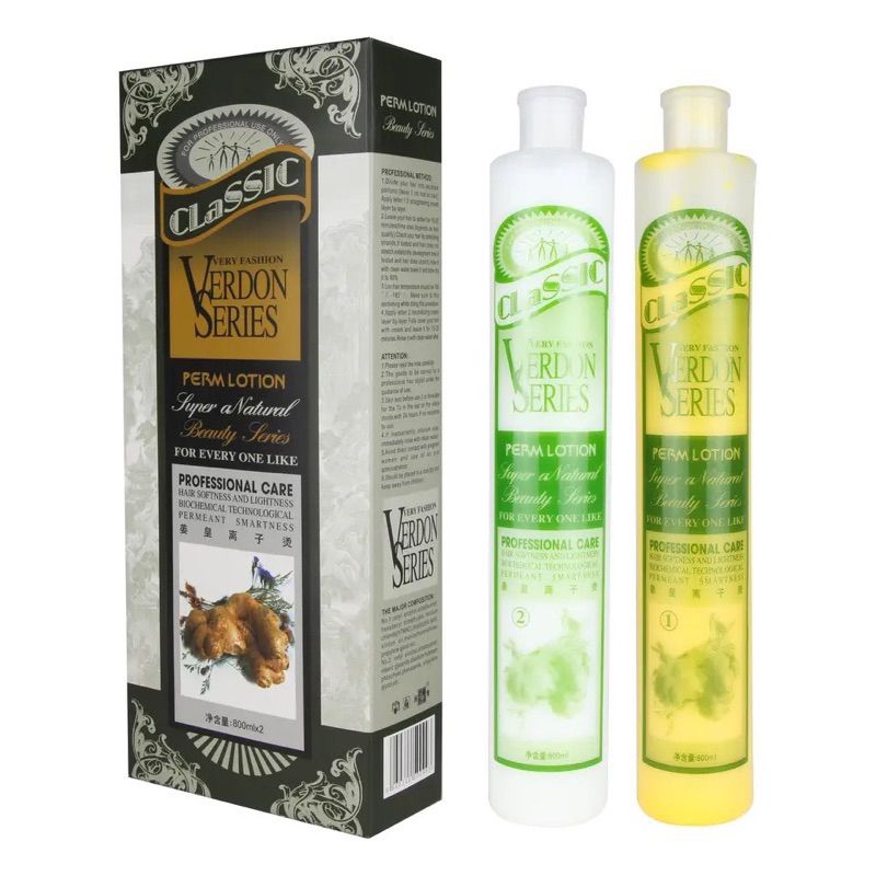 Verdon hair rebonding set, 800ml (ginger) | Shopee Philippines
