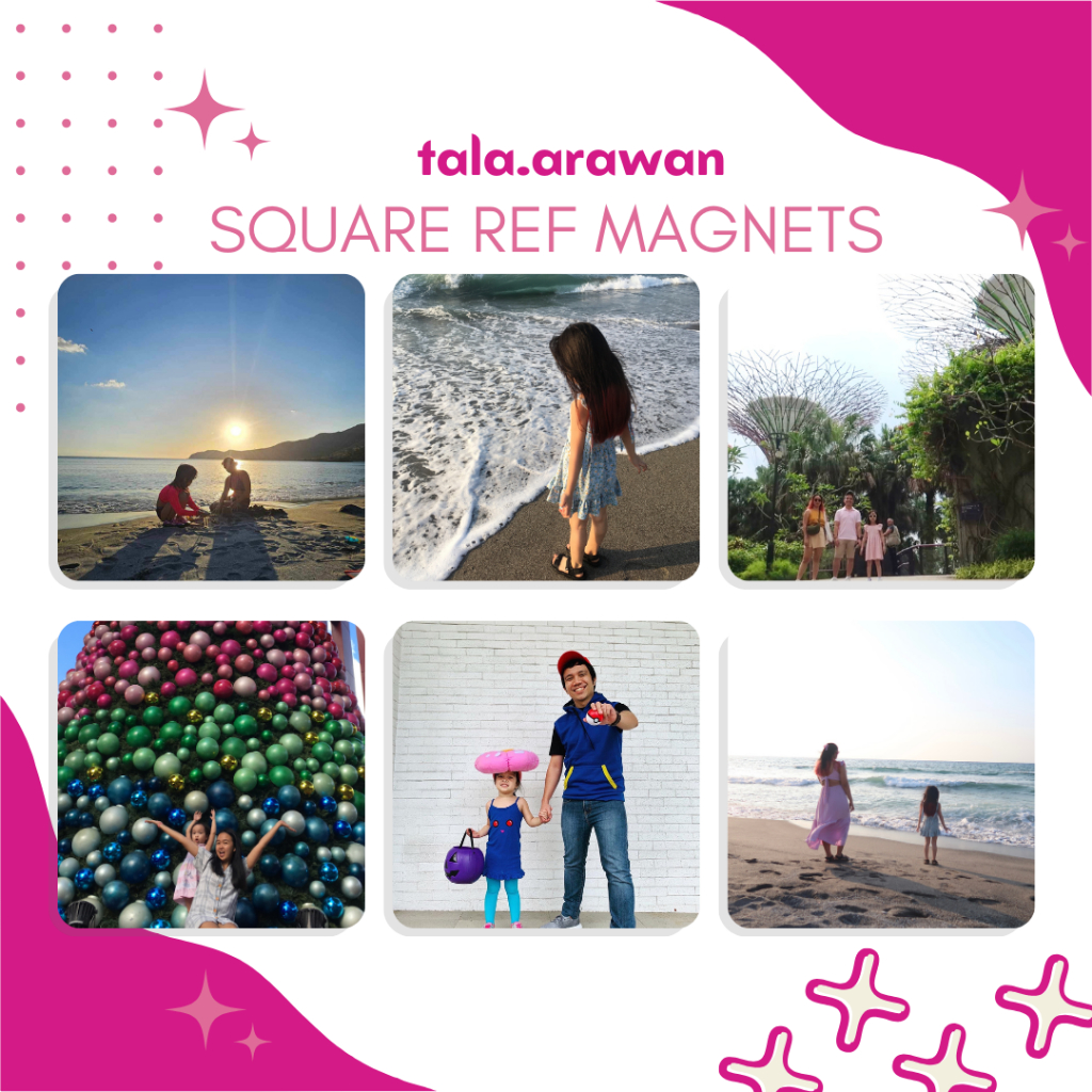 Customizable Square Ref Magnets 50mm | Shopee Philippines