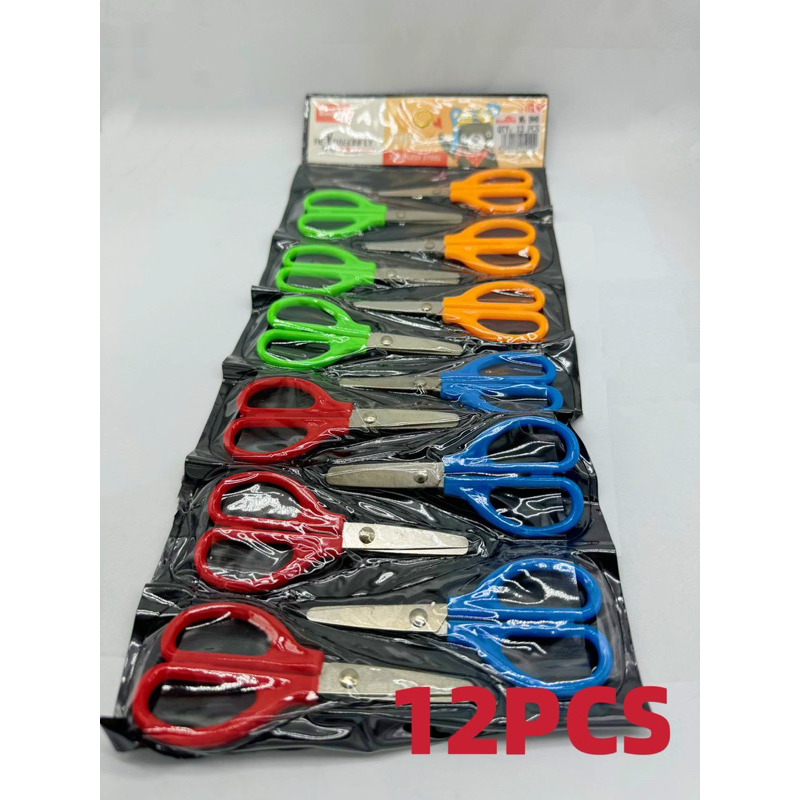 Plastic handle office scissors Multi-functional hand-cut children's ...