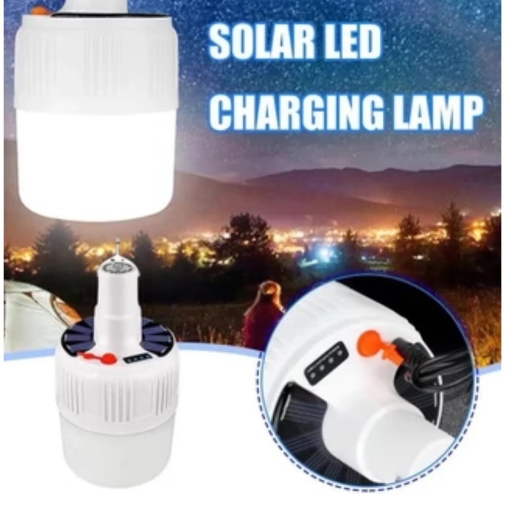 Solar Charging Led Bulb Bulb Home Mobile Night Market Stall Camping ...