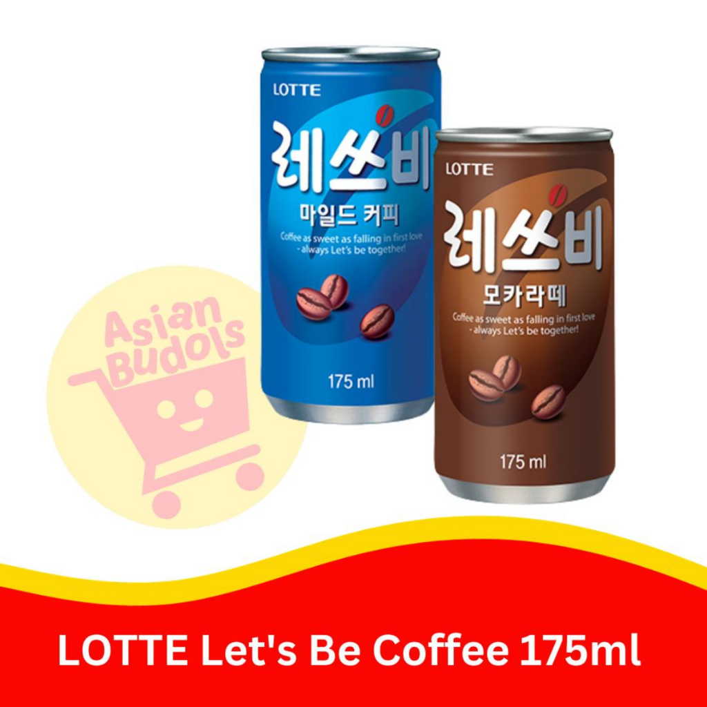 ASIAN BUDOLS - Lotte Let's Be Coffee (175ml) | Shopee Philippines