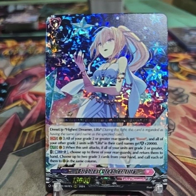 BRIGHTEST DREAMER, LILFA RRR DZLBT01 CARDFIGHT VANGUARD ENGLISH ...
