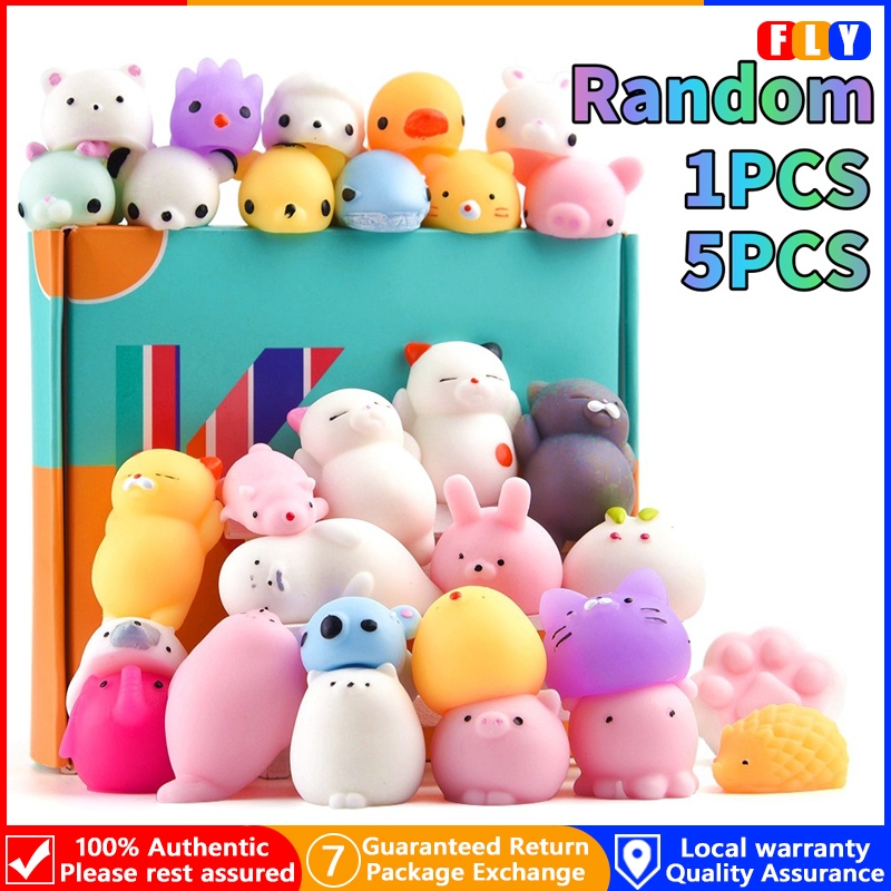 Cute Mini Animal Squishy Toys Squeeze Ball Toys Fidget Toys Pinch ...