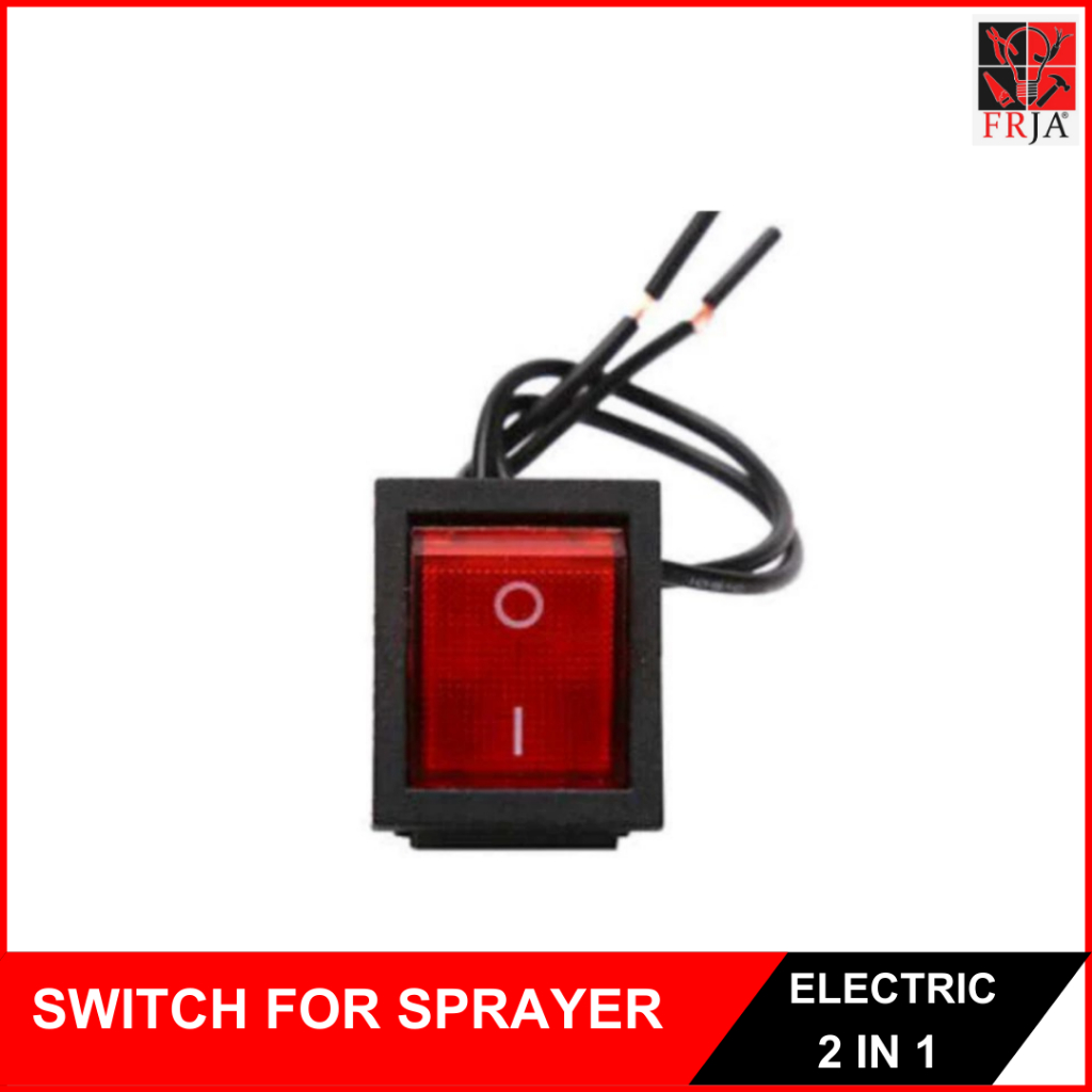 SWITCH FOR ELECTRIC SPRAYER/2 1N 1 12V | Shopee Philippines