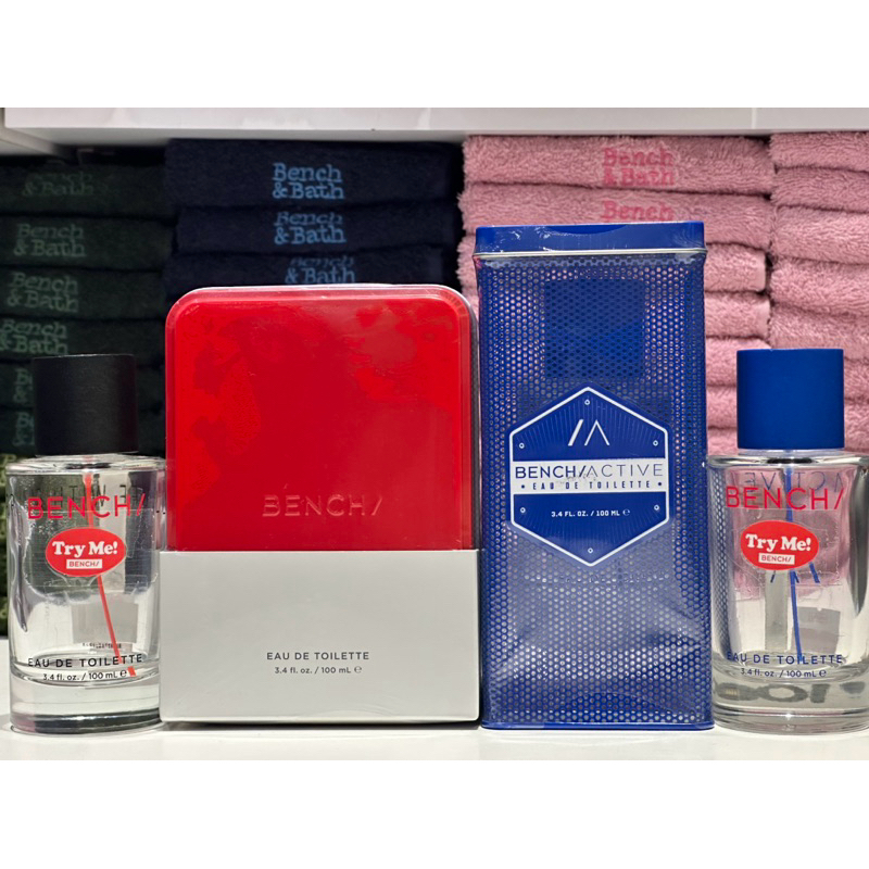 BENCH/ EDT in Active 100ML | Shopee Philippines