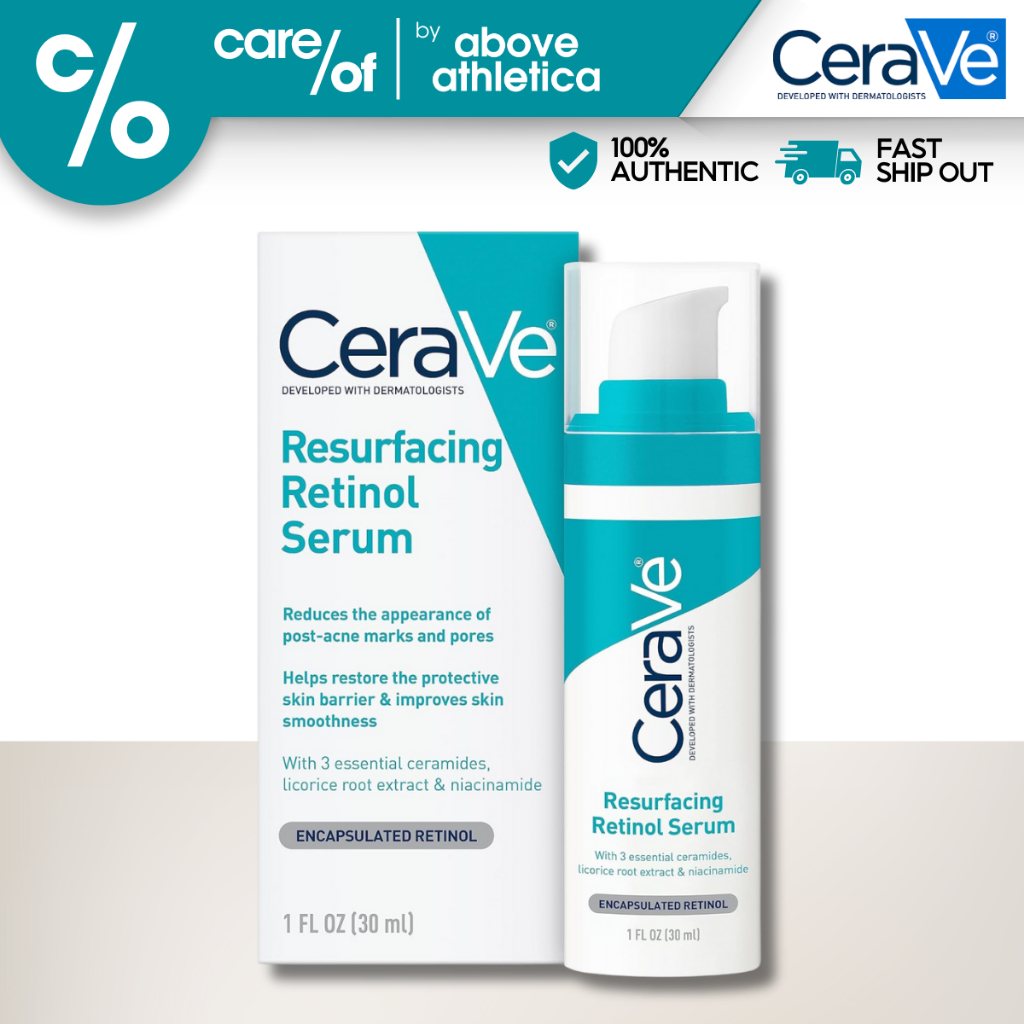 CeraVe Resurfacing Retinol Serum 1oz 30ml - Post-Acne Marks & Skin ...
