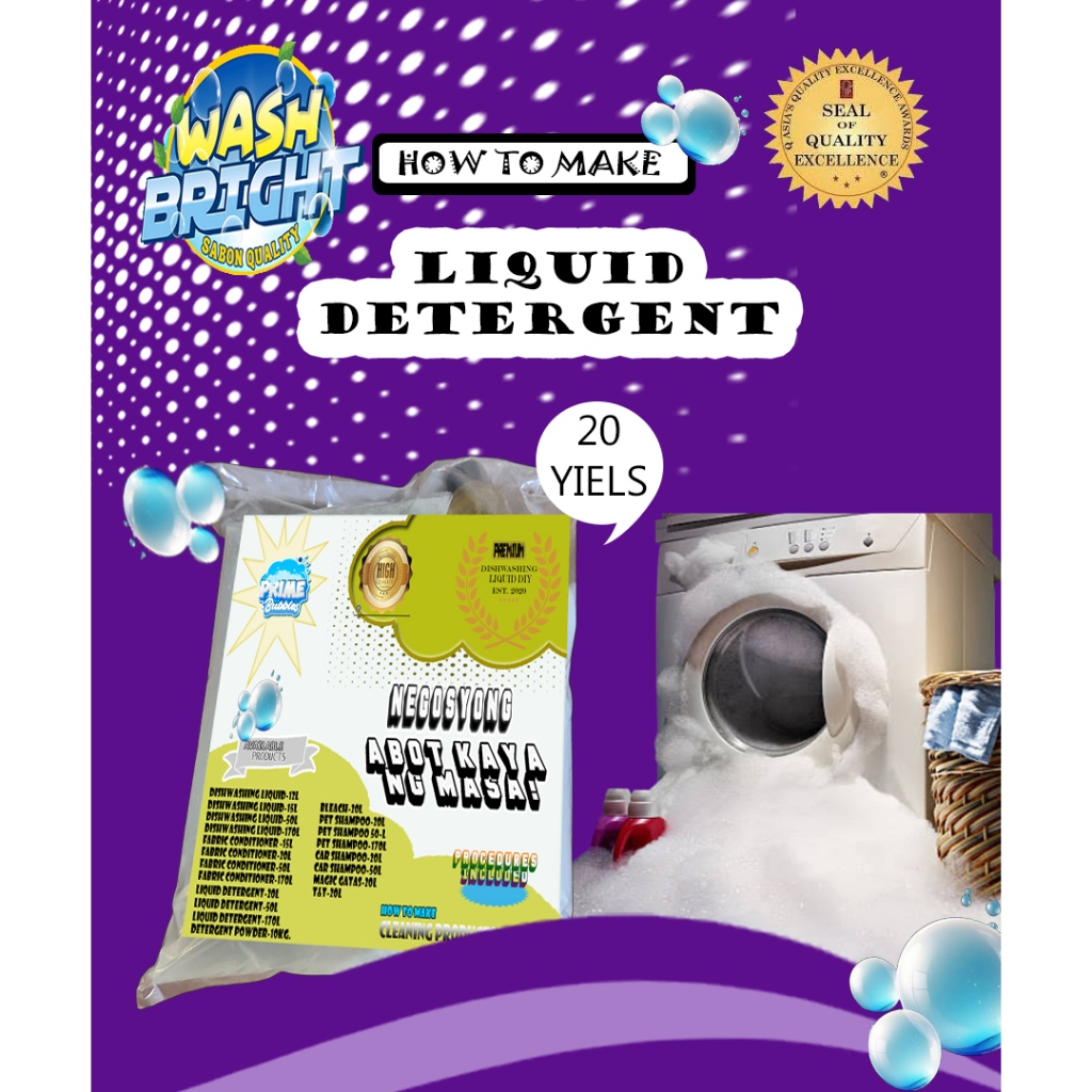 LIQUID DETERGENT 20 liters diy | Shopee Philippines