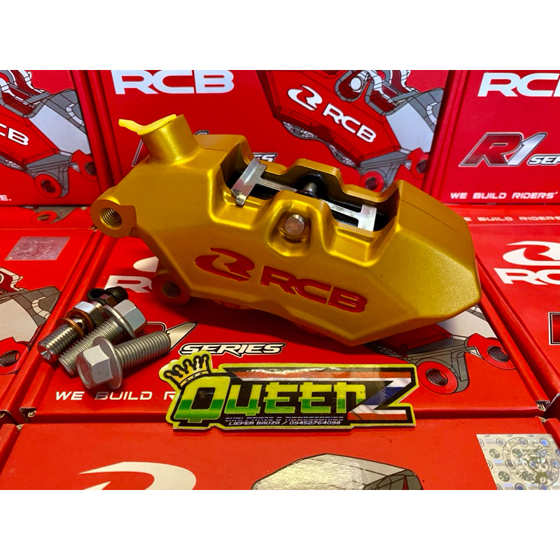 RCB R1 Series Brake Caliper 4pot Universal (Bracket Not included ...