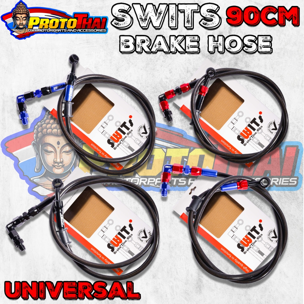 Swits Brake Hose 36inch Quick Release Front Universal | Shopee Philippines