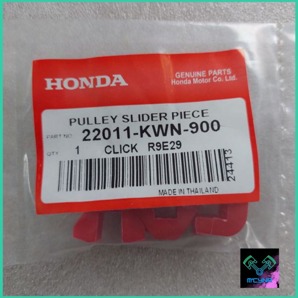 [MY] Honda CLICK 125 / 150 - HONDA PULLEY SLIDER PIECE 22011-KWN-900 ...