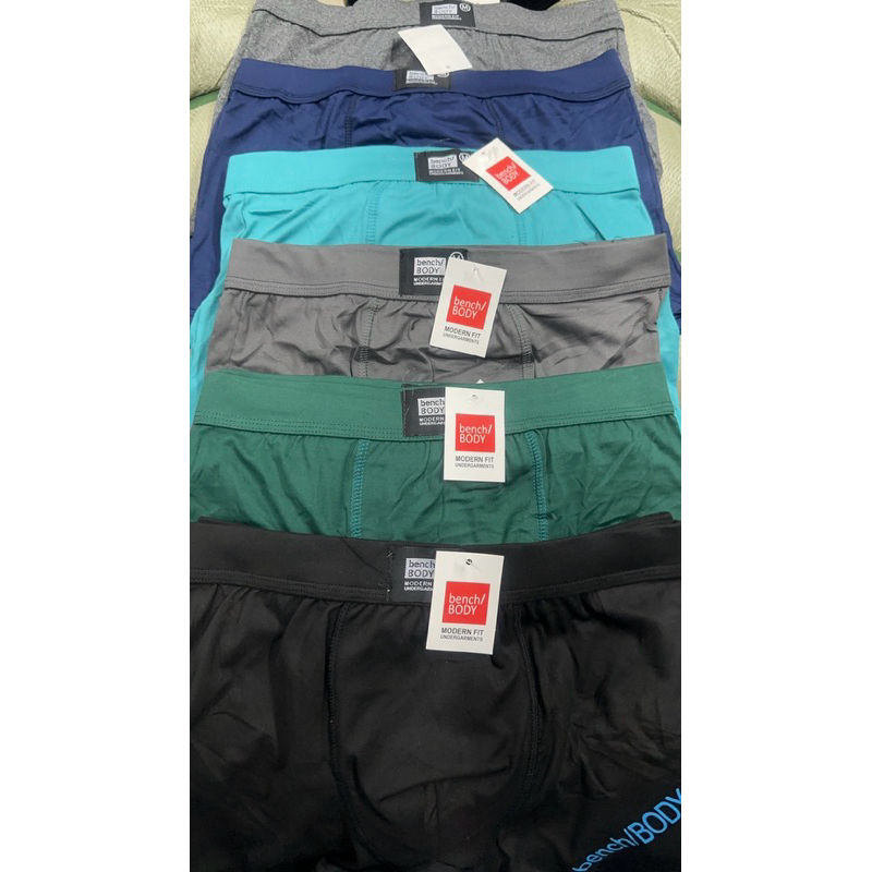 6PCS Men's Boxer Briefs plain design more brand men’s under wear COD ...