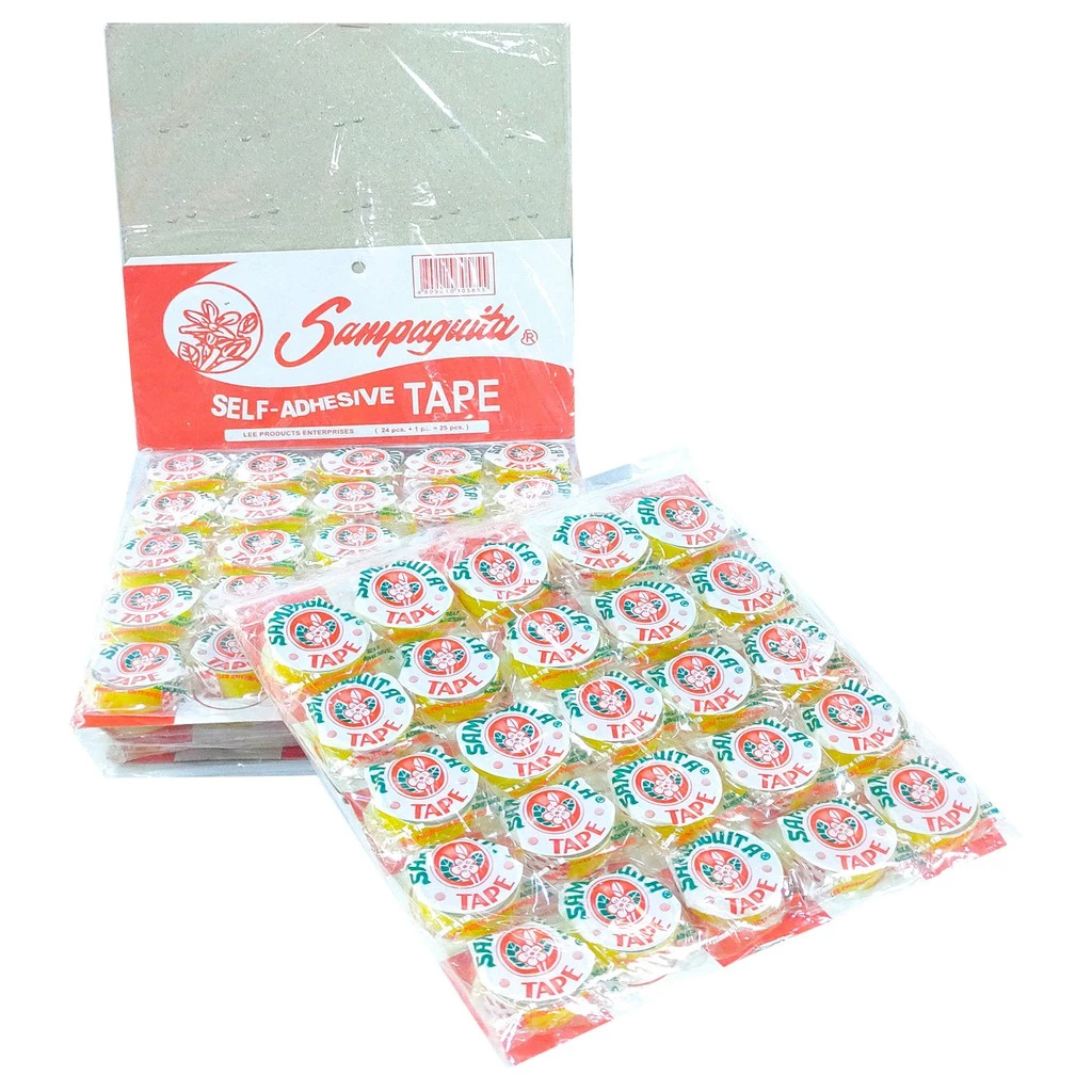 Sampaguita Tiny Tape Tiny Adhesive Tapes 25 Pcs 12mm x 1M | Shopee ...
