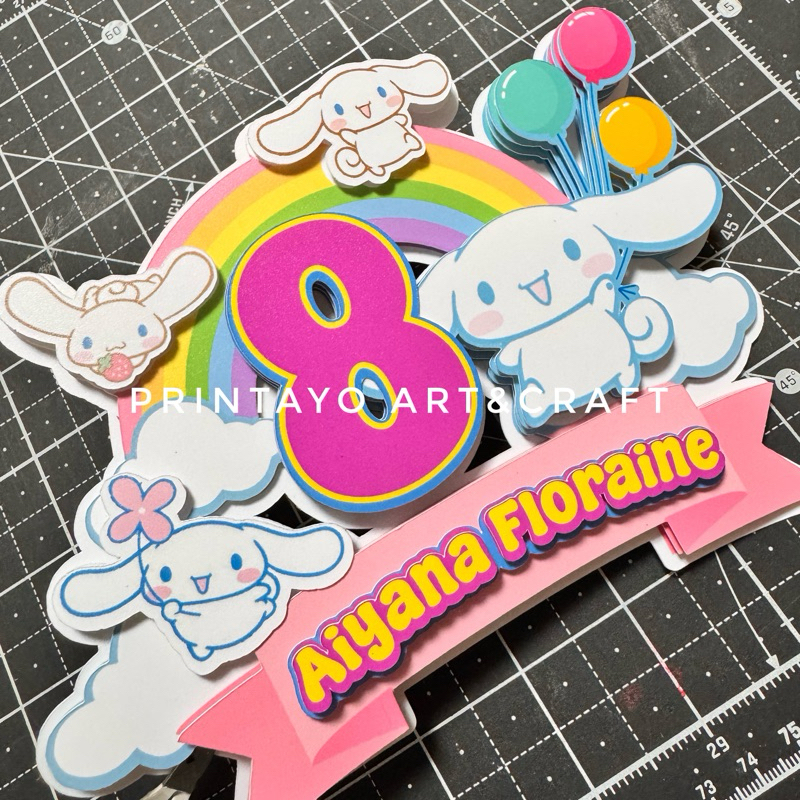 Cinnamoroll Cake topper | Shopee Philippines