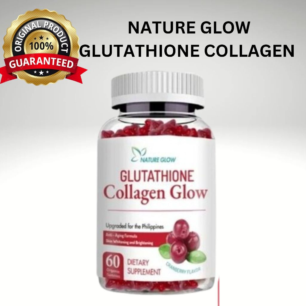 Authentic Nature Glow Glutathione Cranberry Flavor (1 Bottle) | Shopee ...