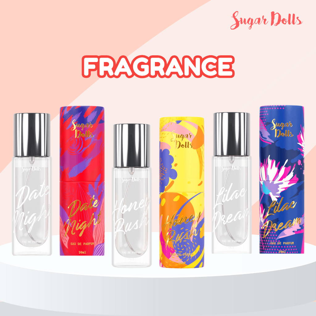 Sugar Dolls Fragrances Long Lasting Scents Perfume BOTTLE ONLY | Shopee ...