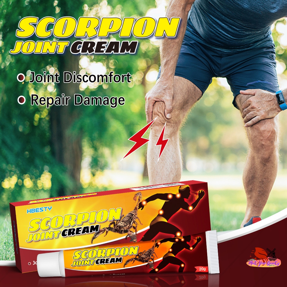 Scorpion Venom Joint Cream Effective Bone Therapy Cream 20g | Shopee ...