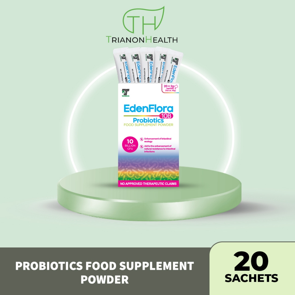 EdenFlora 10B Probiotics Prebiotics 5 strains in 1 (20 Sachets ...