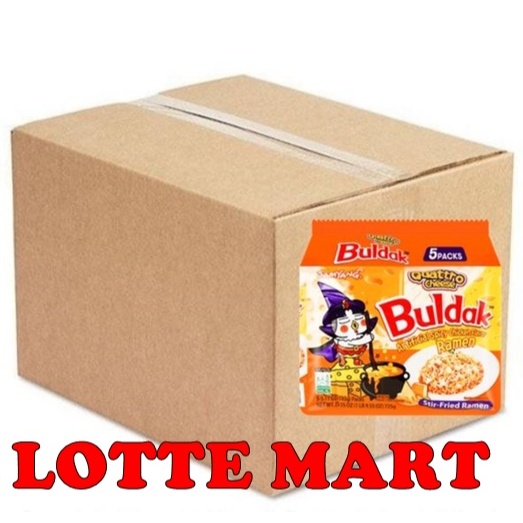 SAMYANG BULDAK 4KINDS OF CHEESE 145G 1BOX LOTTE MART | Shopee Philippines