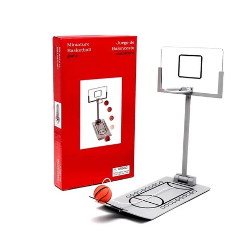 Folding Mini Basketball Game Stress Relieving Toy Office Desk ...