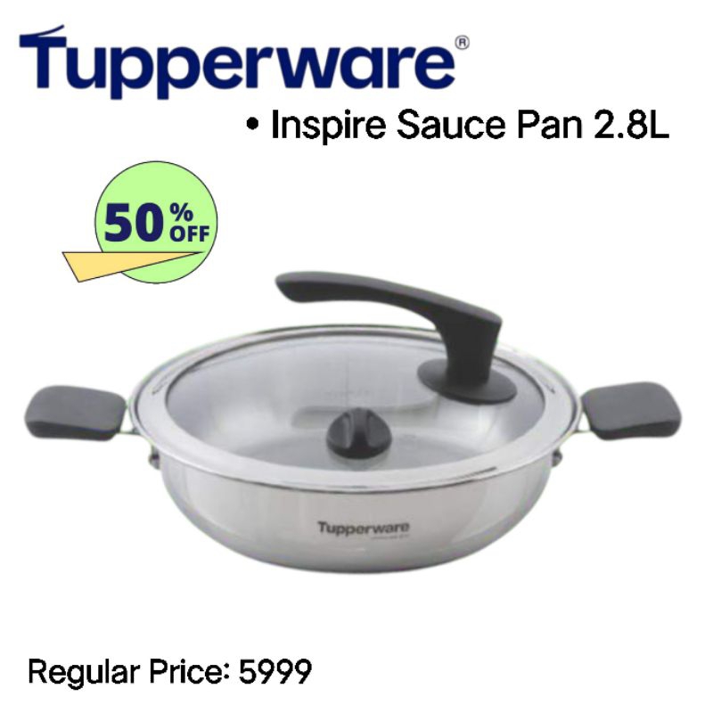 Tupperware Inspire Sauce Pan 2.8L | Shopee Philippines