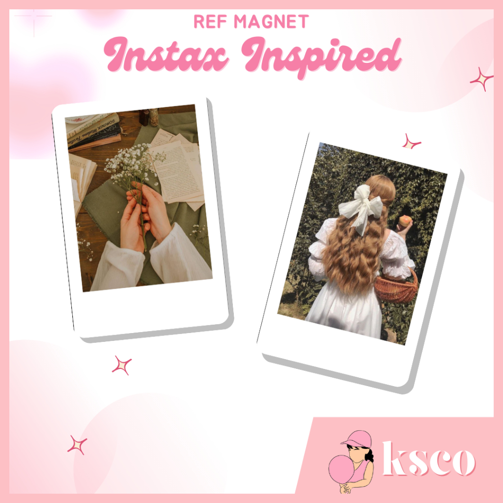 Personalized Ref Magnet Instax Mini Inspired | Shopee Philippines